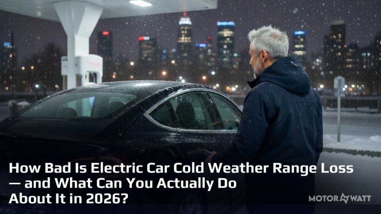 Electric Car Cold Weather Range Loss: Real Data & Fixes 2026 | MOTORWATT