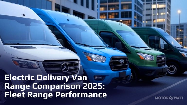 Electric Delivery Van Range Comparison 2025: Fleet Range Performance